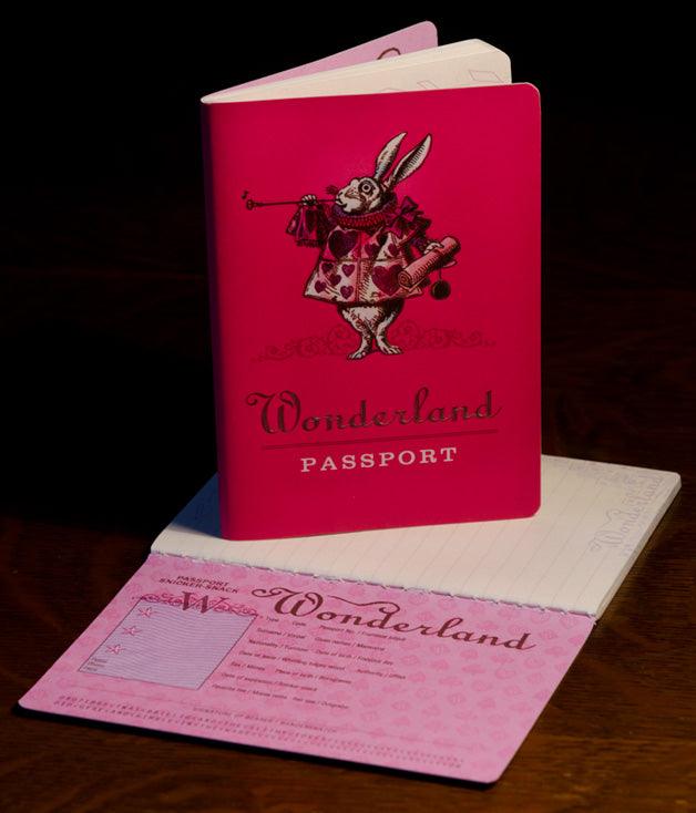 Passport to Wonderland Notebook | Smart and Funny Gifts by UPG – The ...