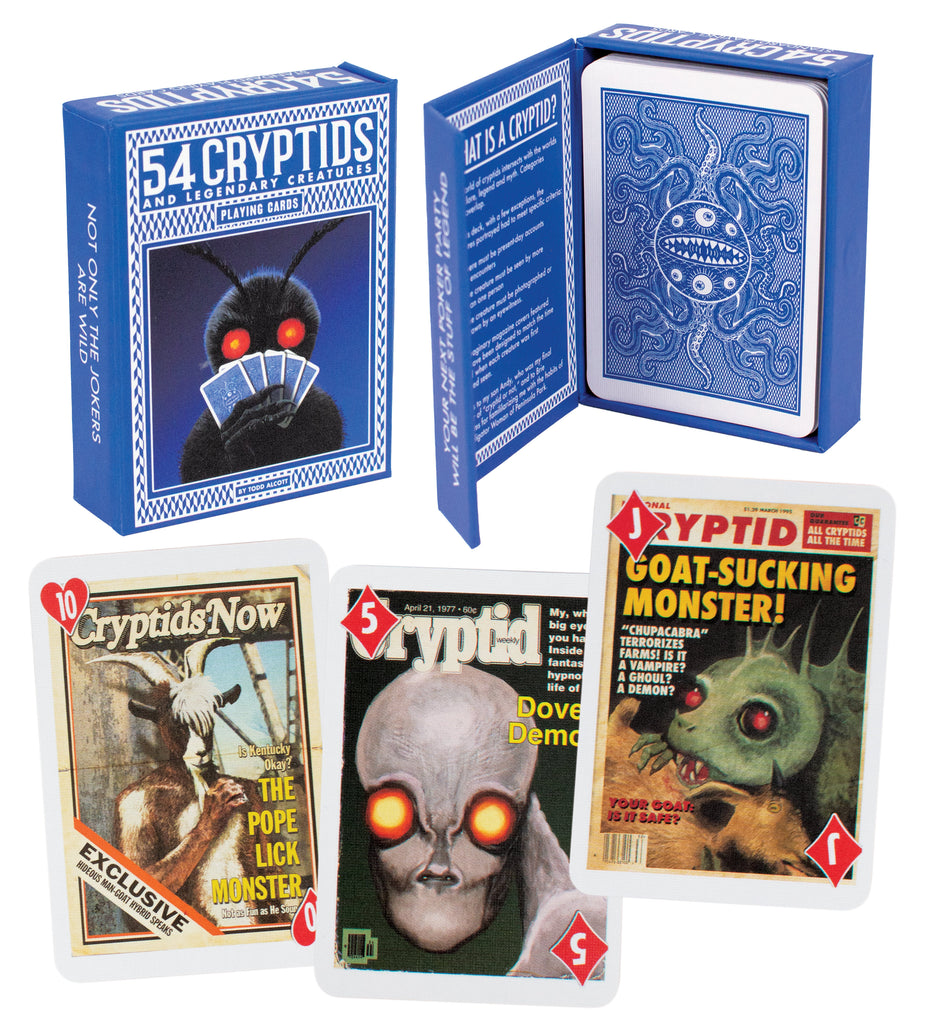 Cryptid Playing Card Set – The Unemployed Philosophers Guild