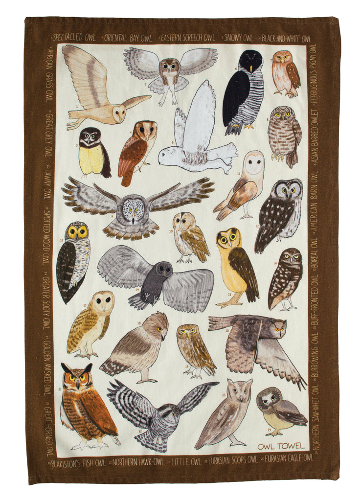 Owl Towel – The Unemployed Philosophers Guild