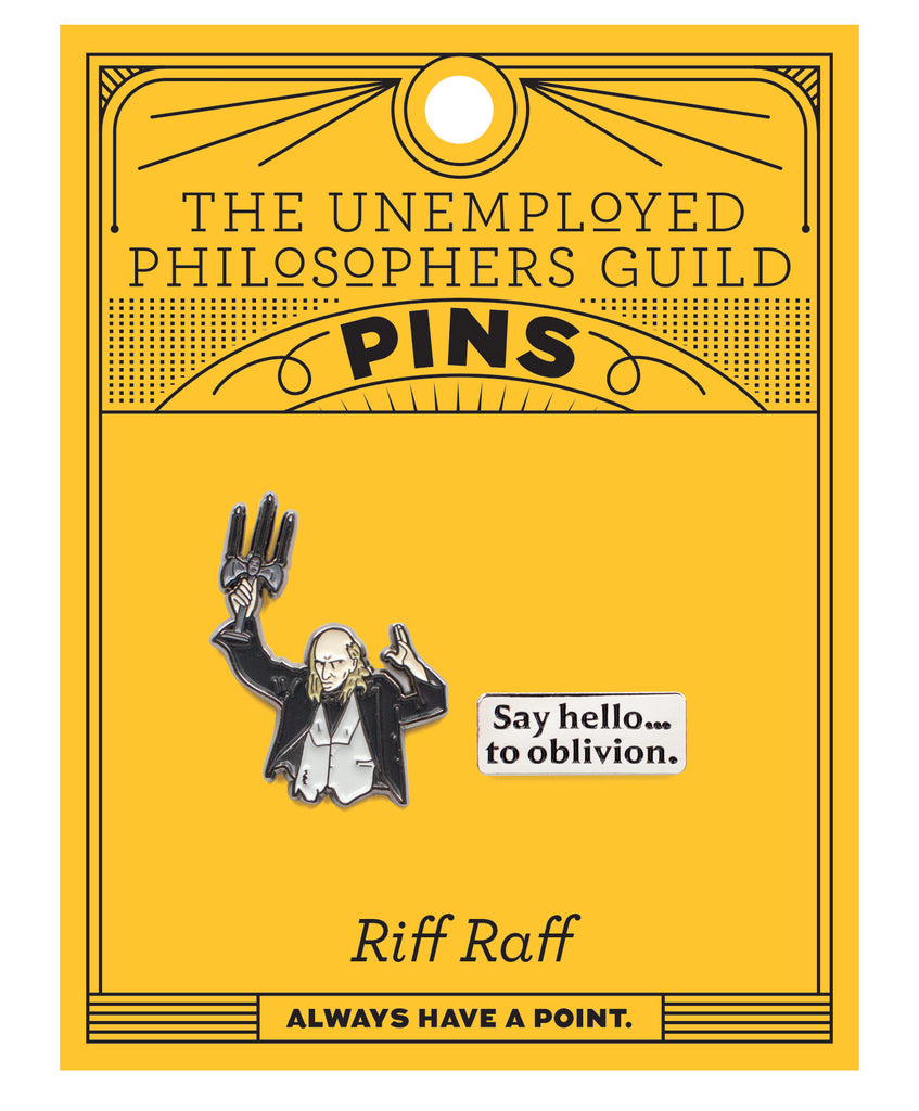 Riff Raff Pin Set – The Unemployed Philosophers Guild