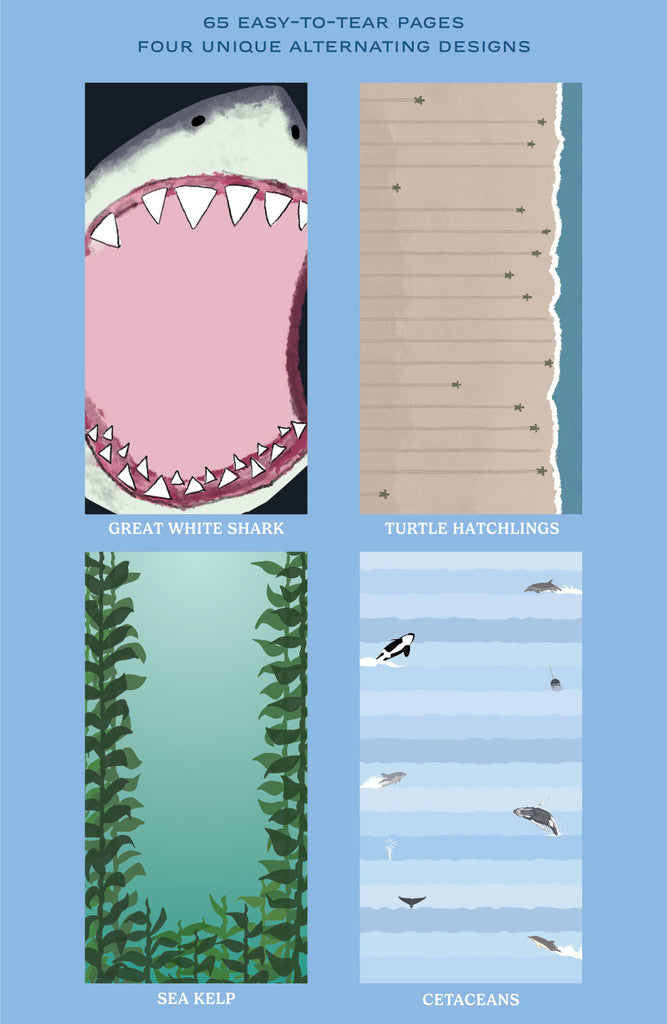 Sea Life Notepad – The Unemployed Philosophers Guild