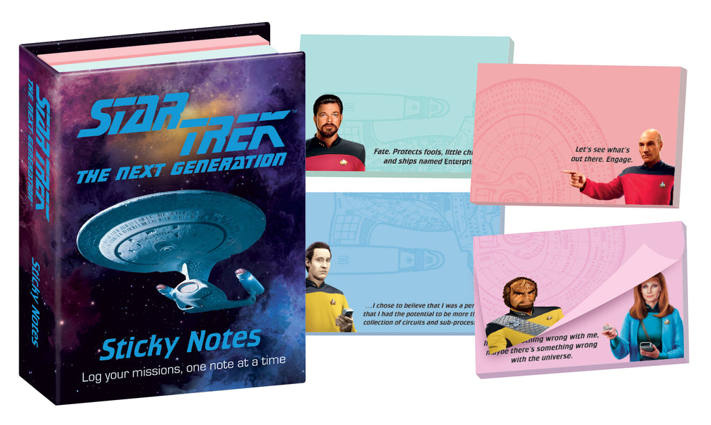 Star Trek Next Generation Sticky Notes – The Unemployed Philosophers Guild