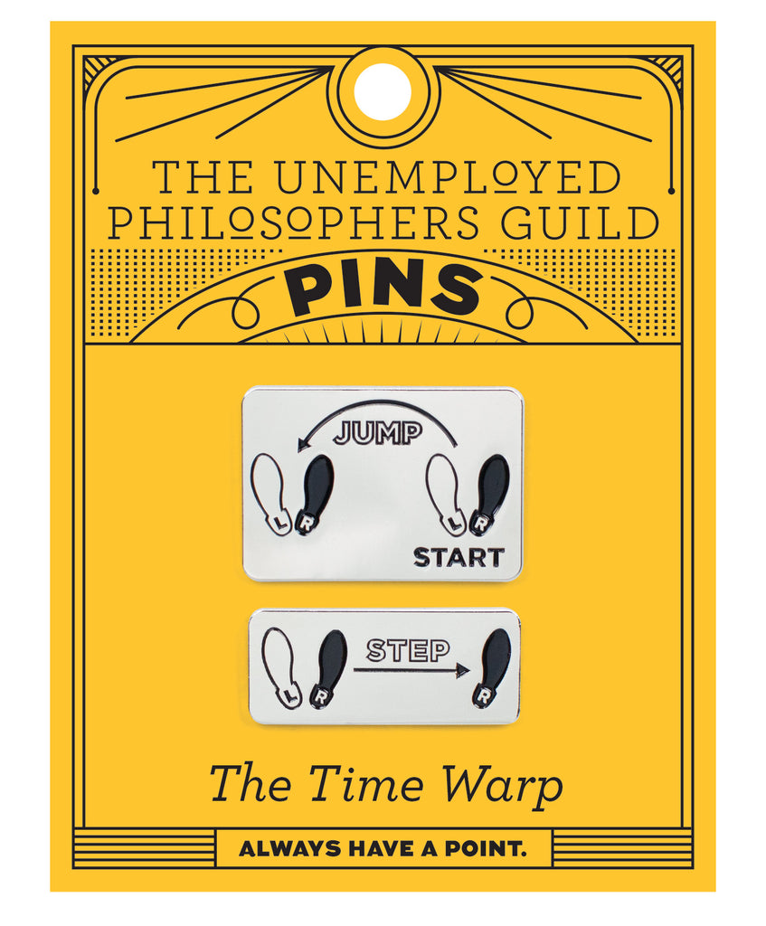 Time Warp Pin Set – The Unemployed Philosophers Guild