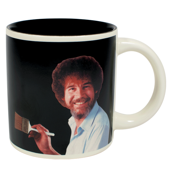 Bob Ross Art Heat-Changing Mug | Smart and Funny Gifts by UPG – The ...