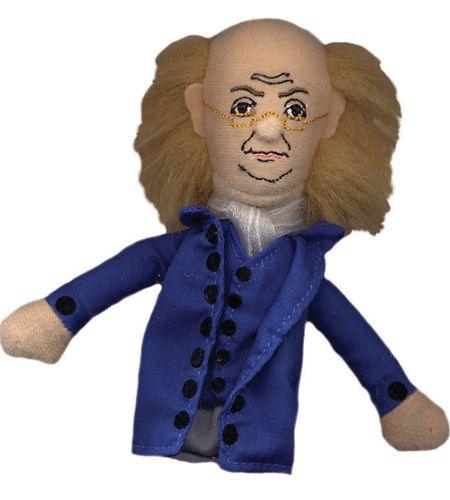 Benjamin Franklin Finger Puppet | Smart and Funny Gifts by UPG – The ...