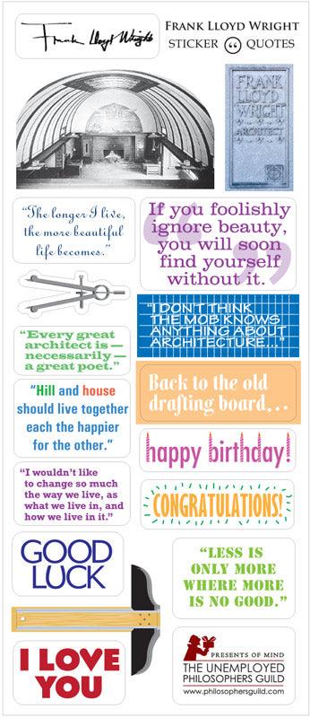 Frank Lloyd Wright Greeting Card | Smart and Funny Gifts by UPG – The ...